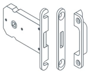 Manhattan Mortise Lock & Keep - Bushboard