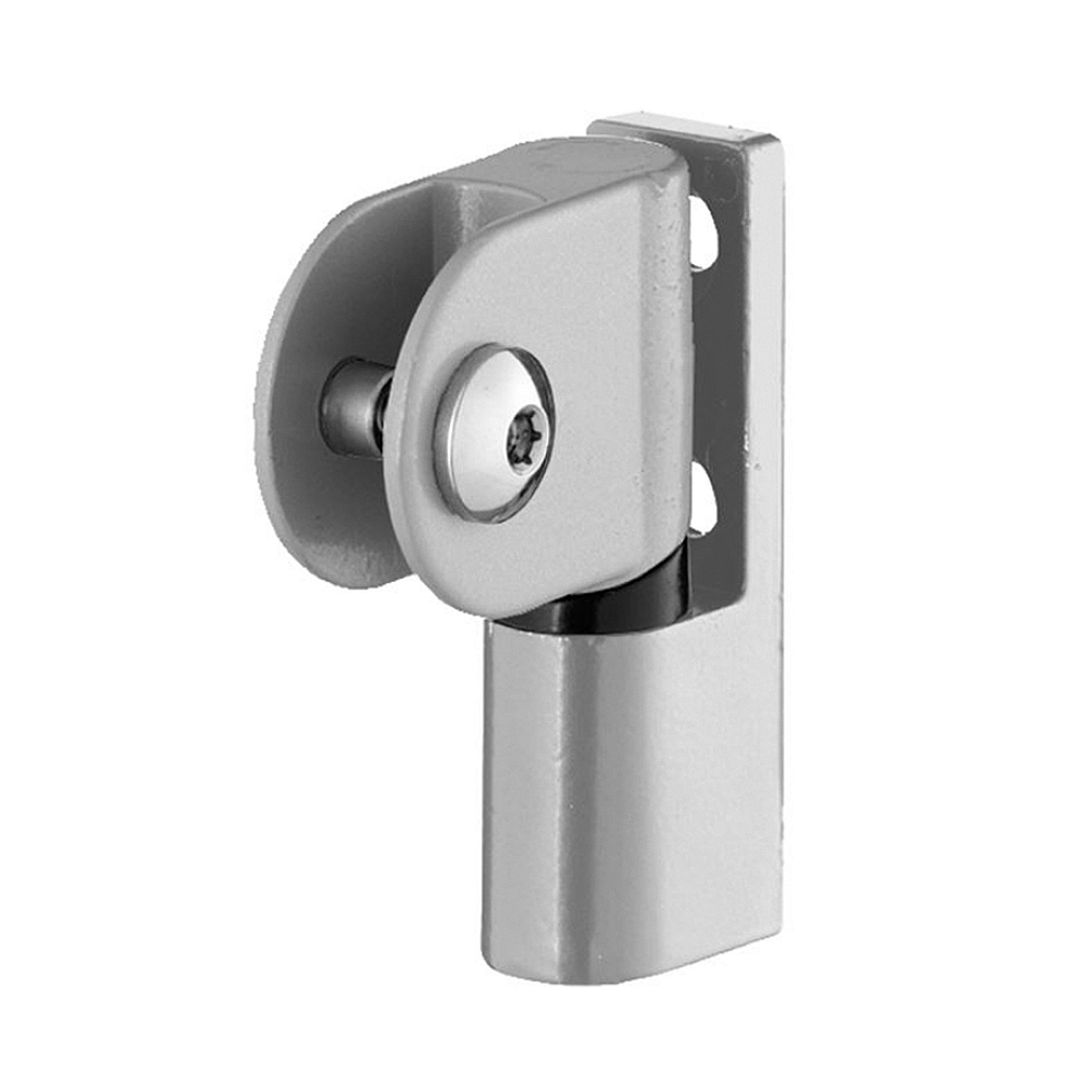 Satin Anodised Inward 13mm Cubicle Door Hinge (SGL) - Bushboard